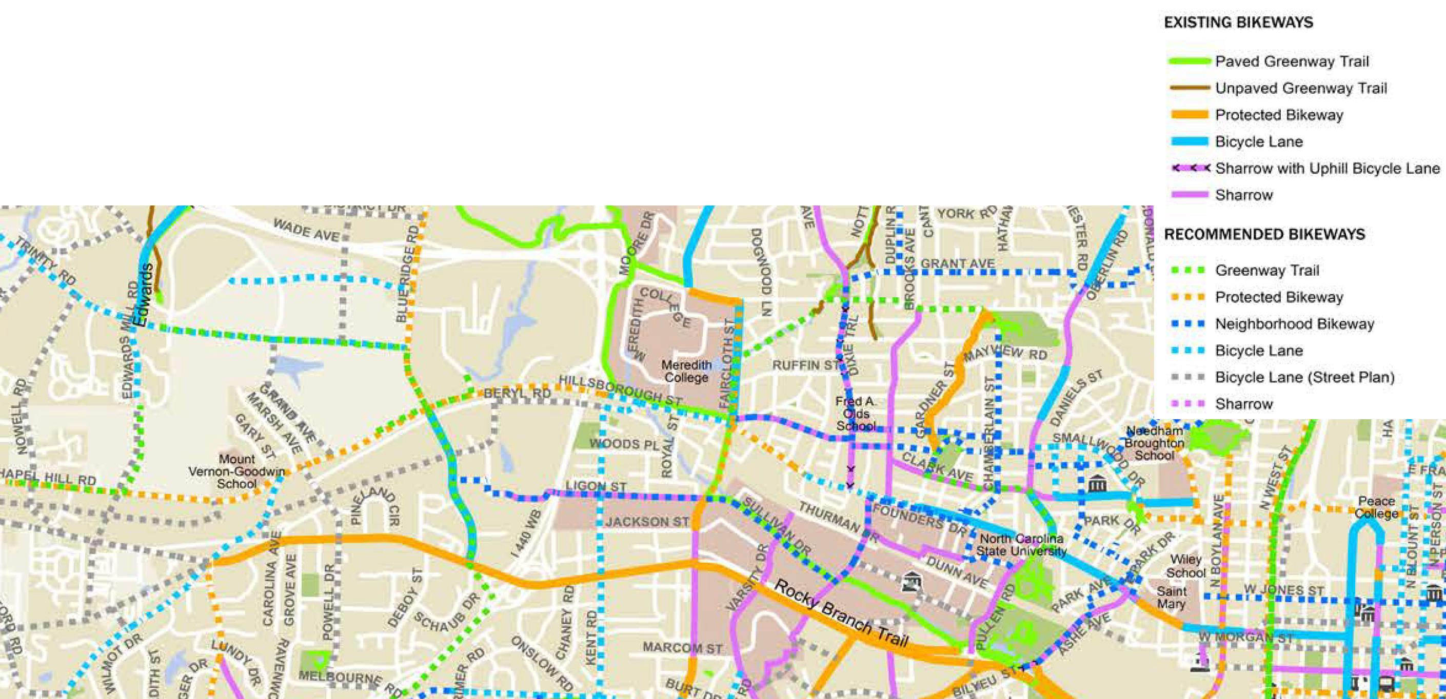 Raleigh Bike Plan Update Shows Us The Network The Raleigh Connoisseur Raleigh Bike Plan Update Shows Us The Network The Raleigh Connoisseur